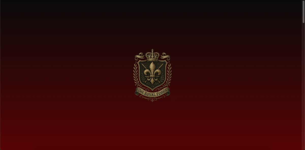 The Royal Forge - #1 World's Best Metal Business Cards